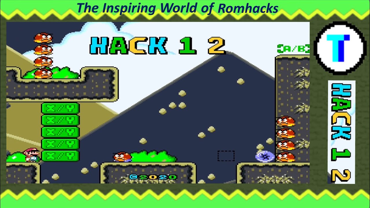 SMW "Hack 1 2" 100% Full Game Walkthrough no Deaths - YouTube