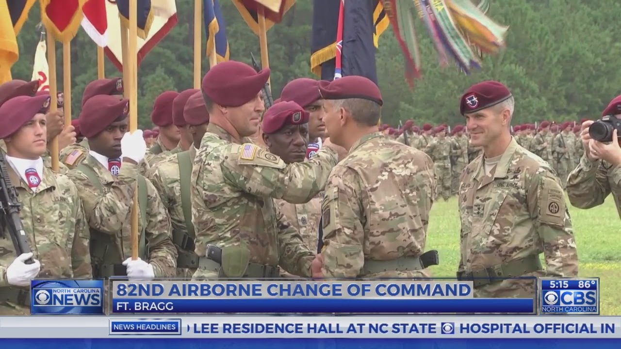 82nd Airborne change of command ceremony - YouTube