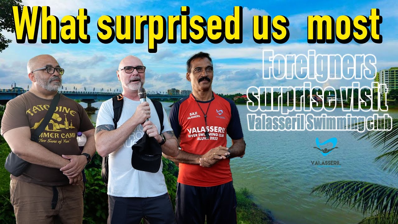 What surprised us most | Foreigners surprise visit | Valassery Swimming ...