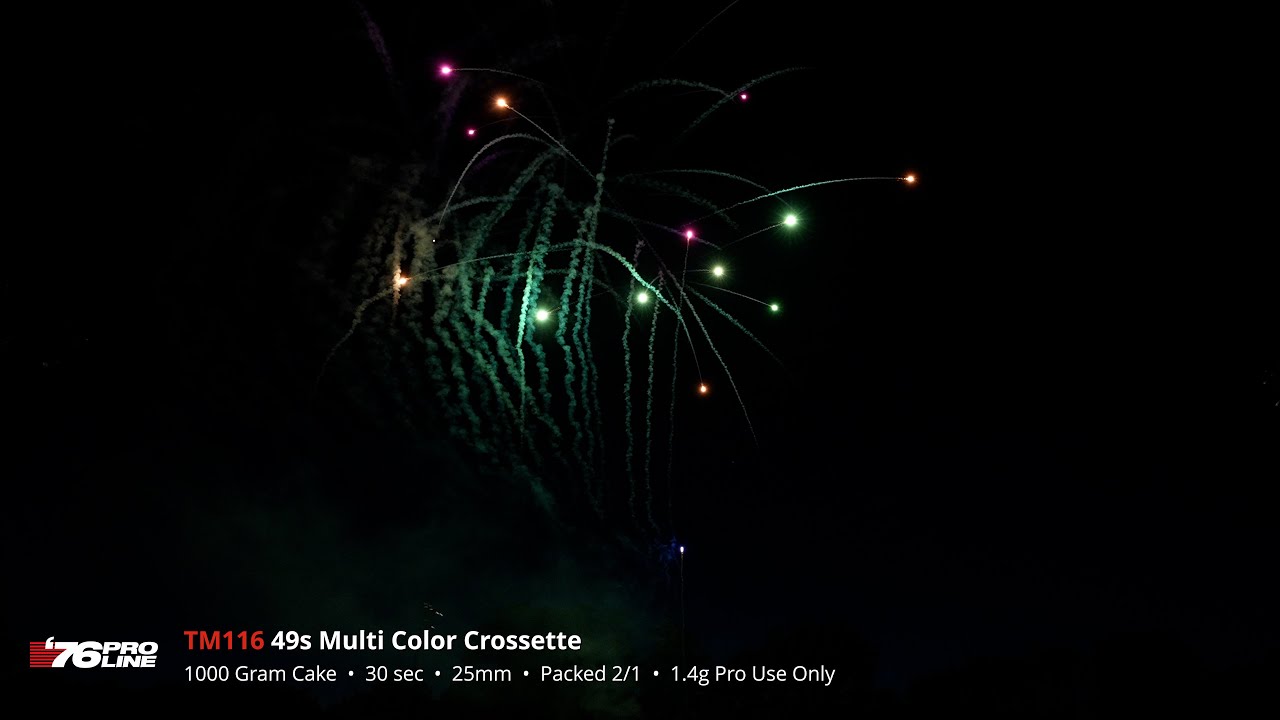 TM116 49s Multi Color Crossette - '76 Pro Line - 2024 Production - YouTube