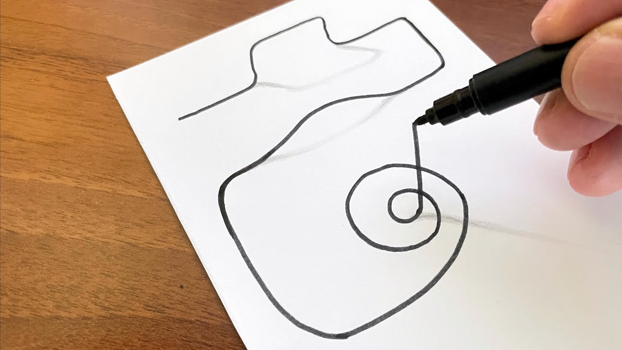 How To Draw 3D Line Illusion Drawing 3D Magical Line Trick Art On Paper YouTube how-to-draw-3d-line-illusion-drawing-3d-magical-line-trick-art-on-paper-youtube