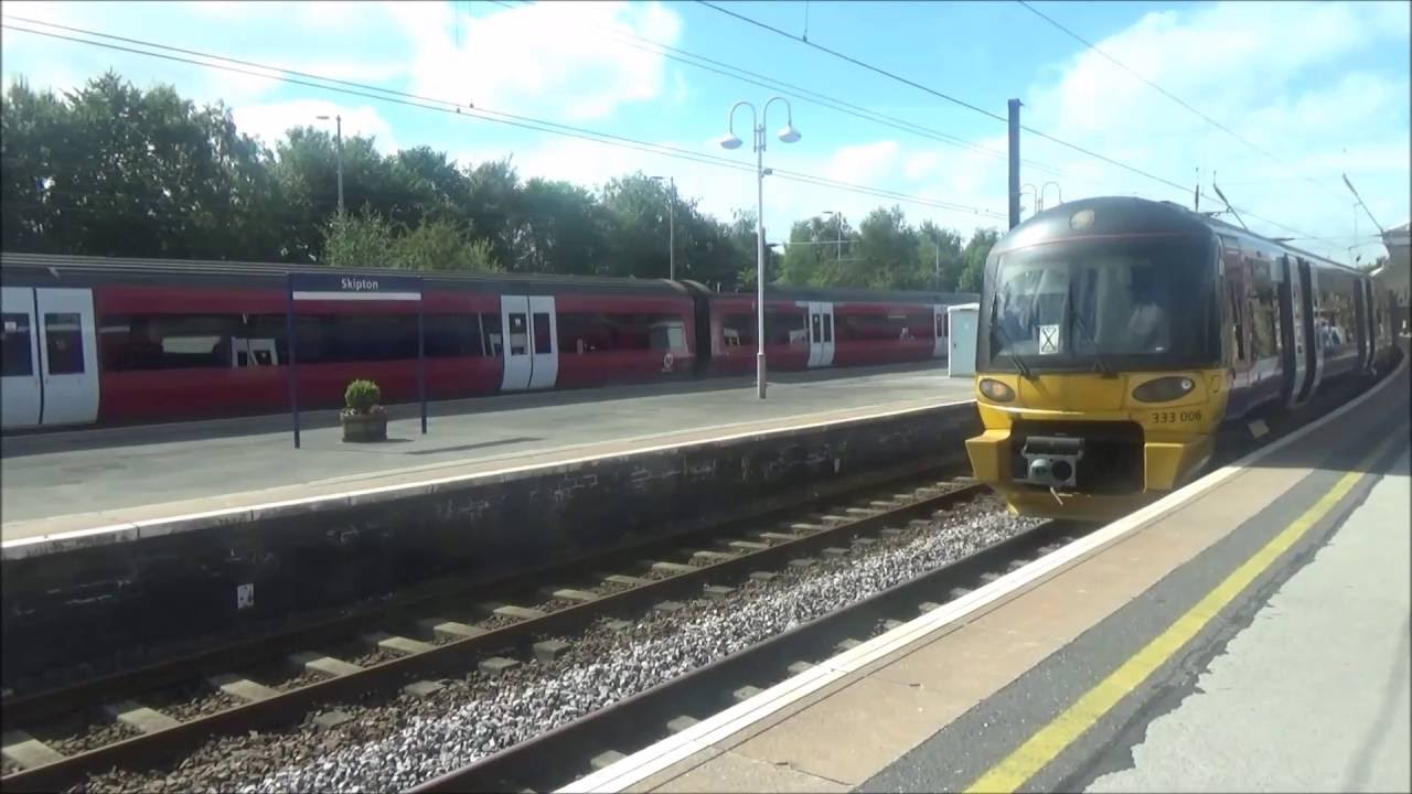 Trains at Skipton - 01/09/2016 - YouTube