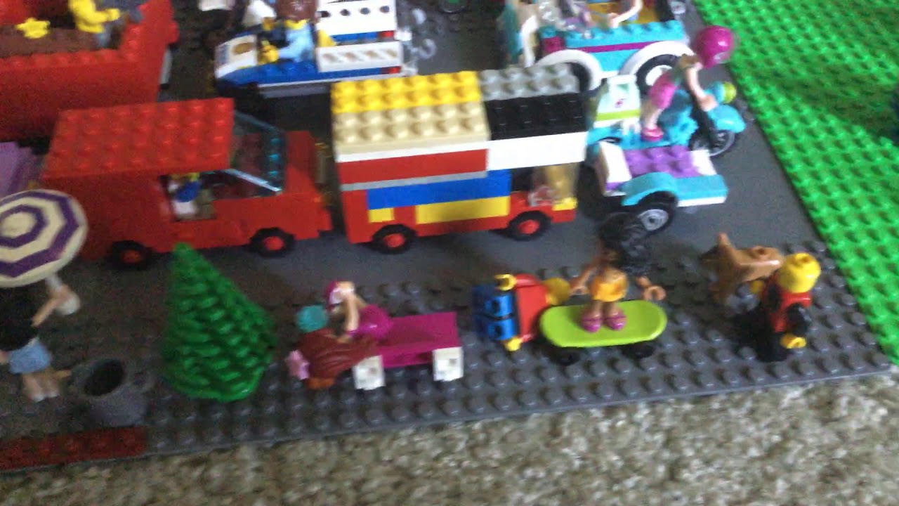 Mini LEGO town - YouTube