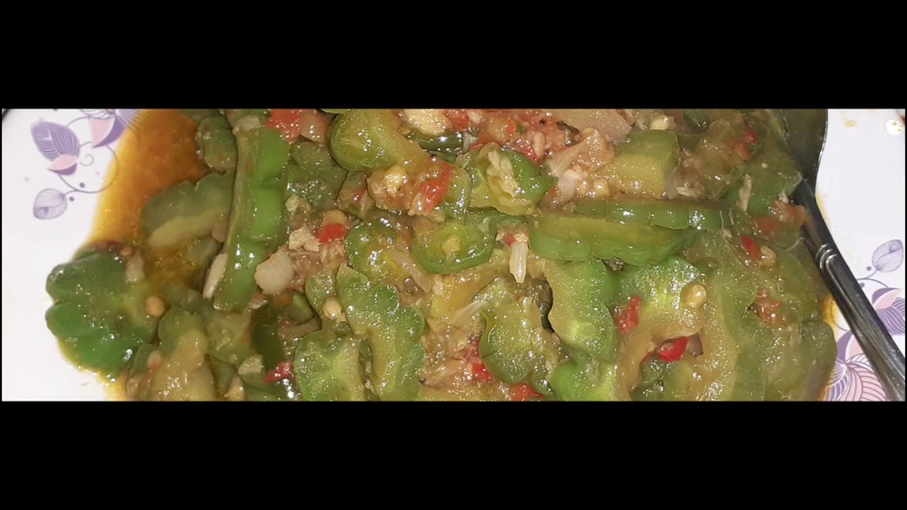 Cara Masak Sayur Peria Panjang Paling Sedap. - YouTube