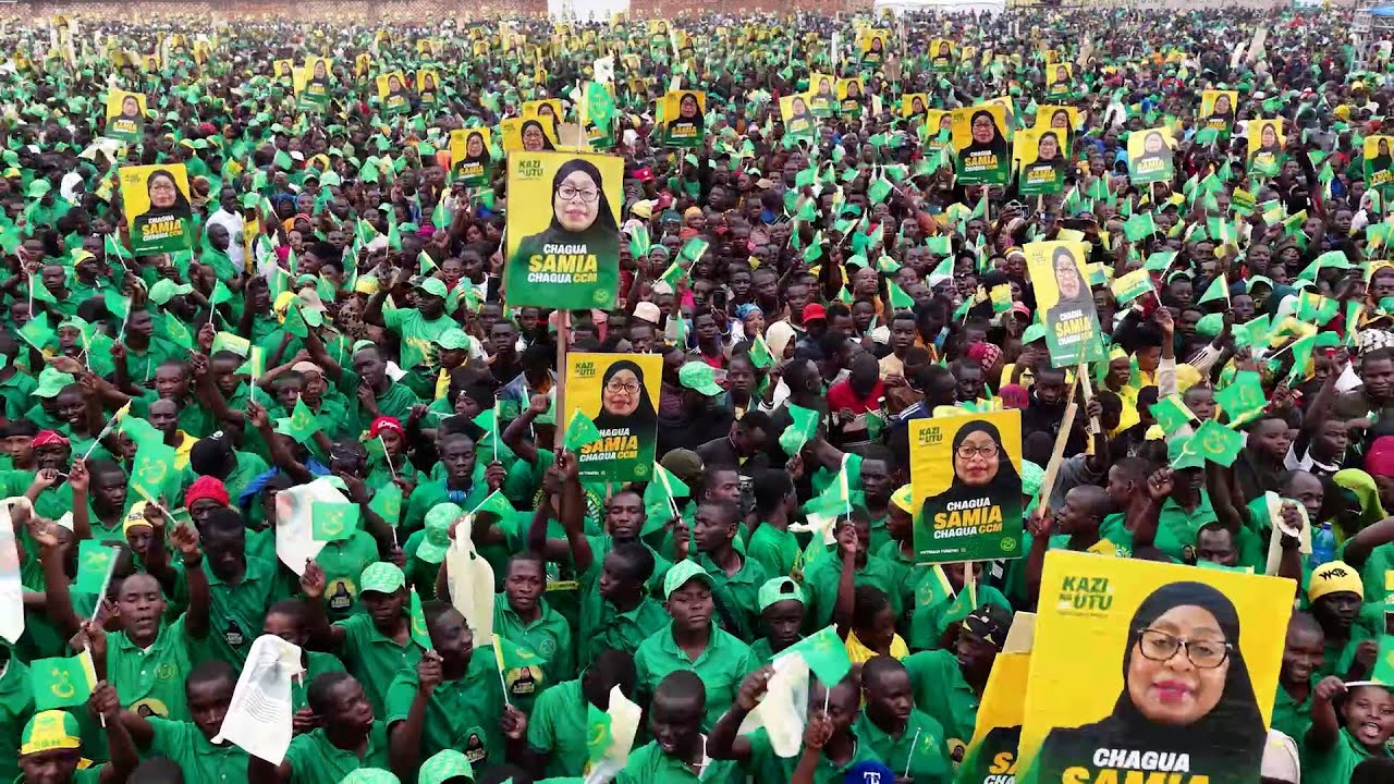 KAMPENI ZA MGOMBEA URAIS KUPITIA CHAMA CHA MAPINDUZI CCM / MULEBA ...