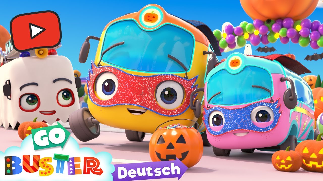 Buster’s Big Halloween Adventure! | Go Buster - Gruselige Halloween ...