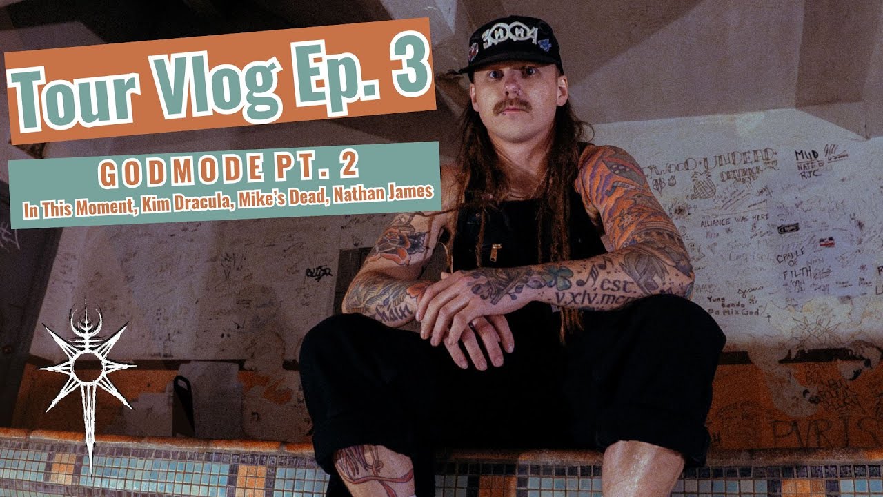 A Day In The Life TOUR VLOG Ep. 3 GODMODE TOUR PT. 2 w/ In This Moment ...