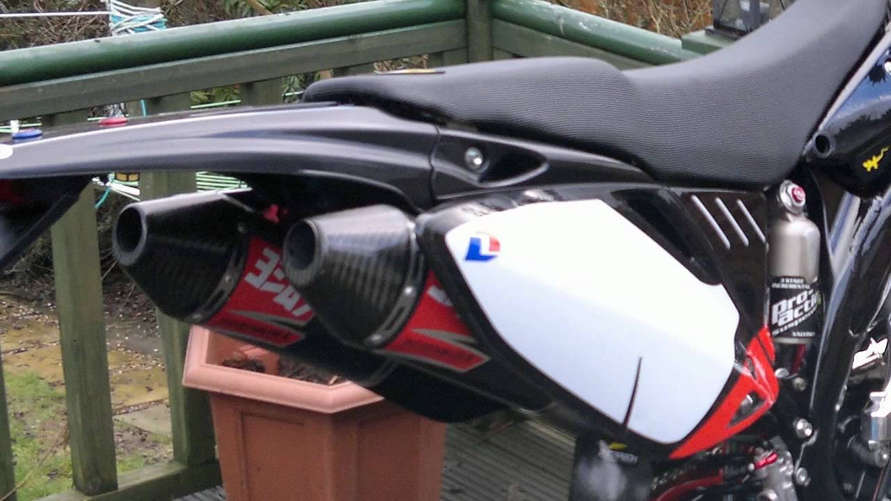 Custom Supermoto Build - Honda CR500 Engine in CRF450 Frame - YouTube