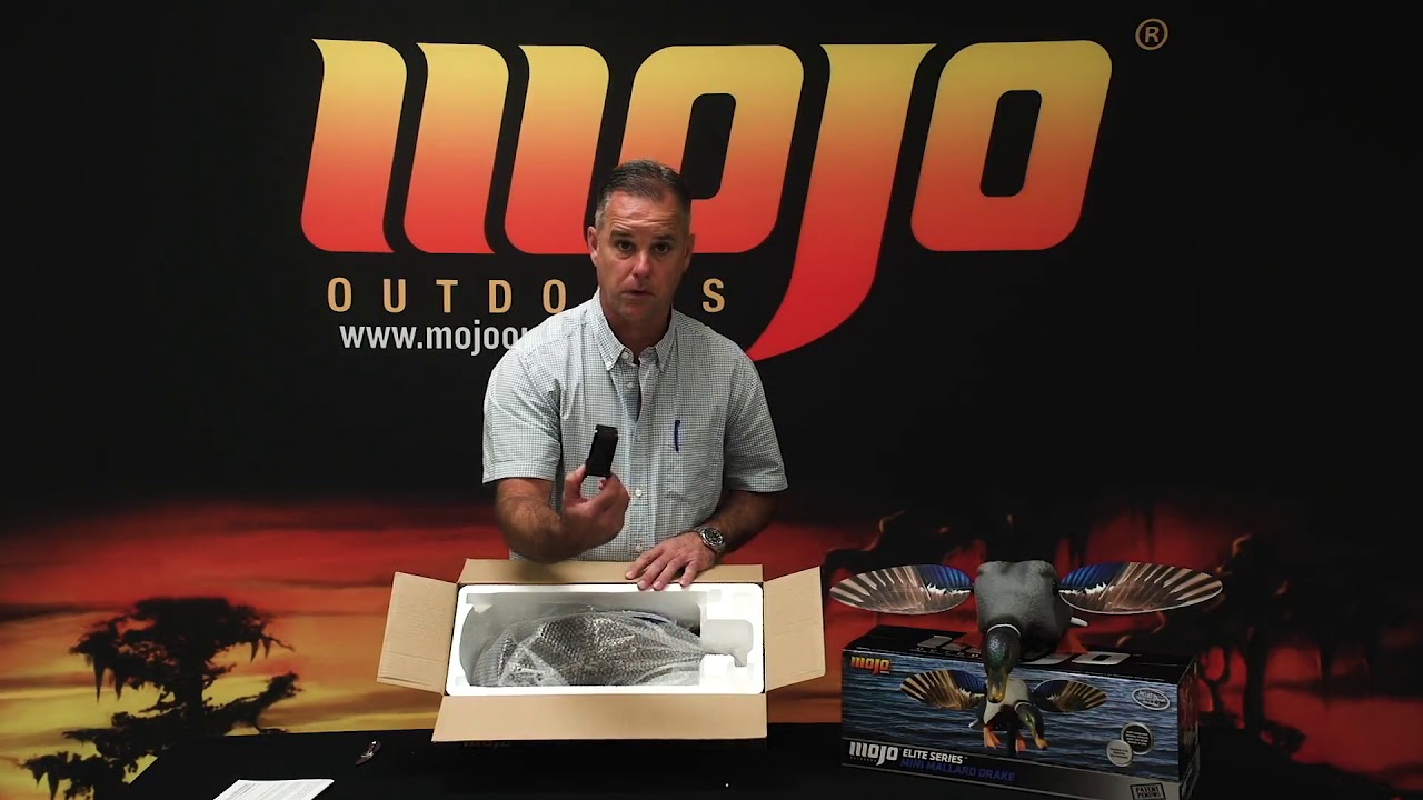 Распаковка MOJO® Elite Series™ Mini Mallard Hen or Drake - YouTube