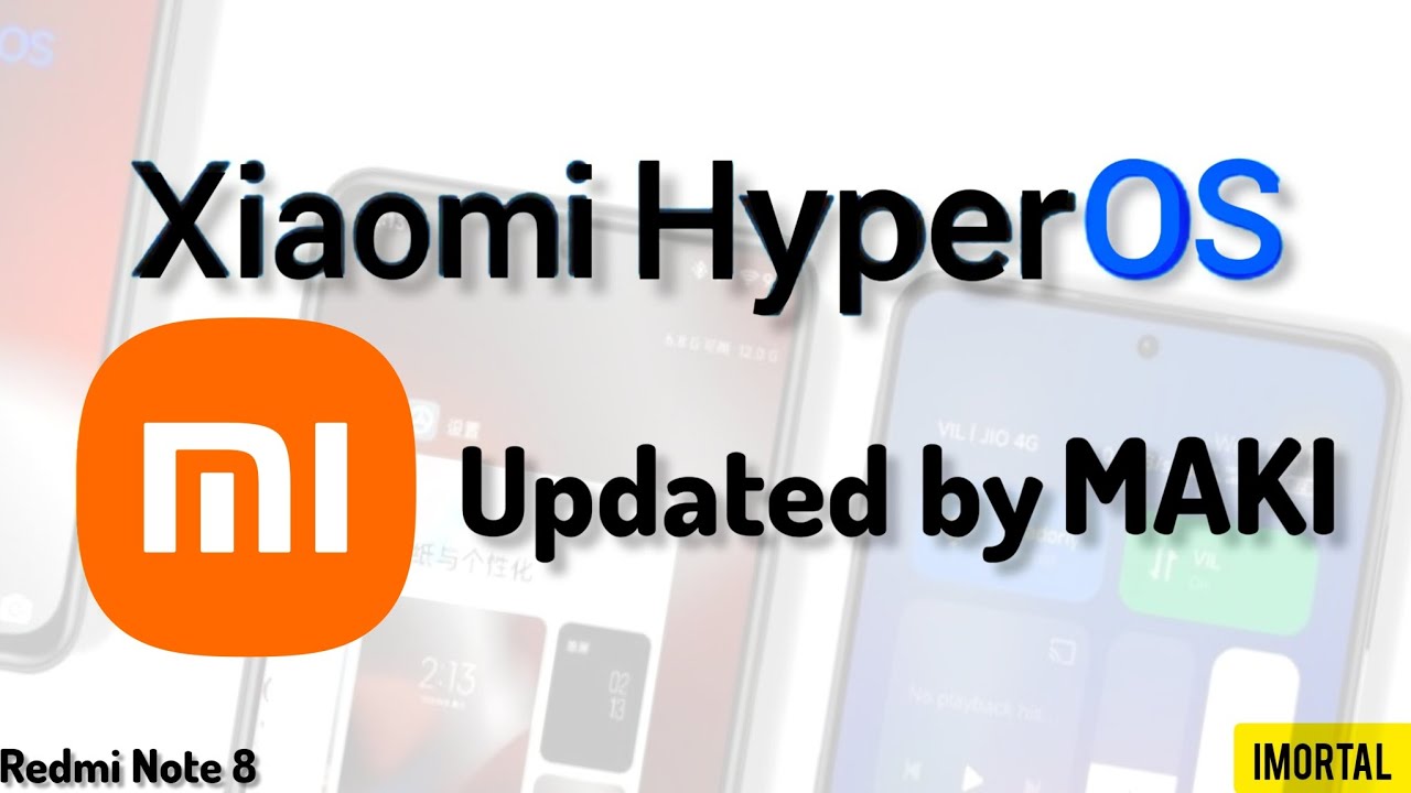 Updated! Xiaomi HyperOs by Maki! Redmi Note 8! Bônus: análise da Camera ...