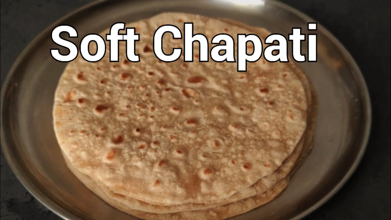 Soft and flaky wheat parathas / How to make soft Chapathi / wheat flour ...