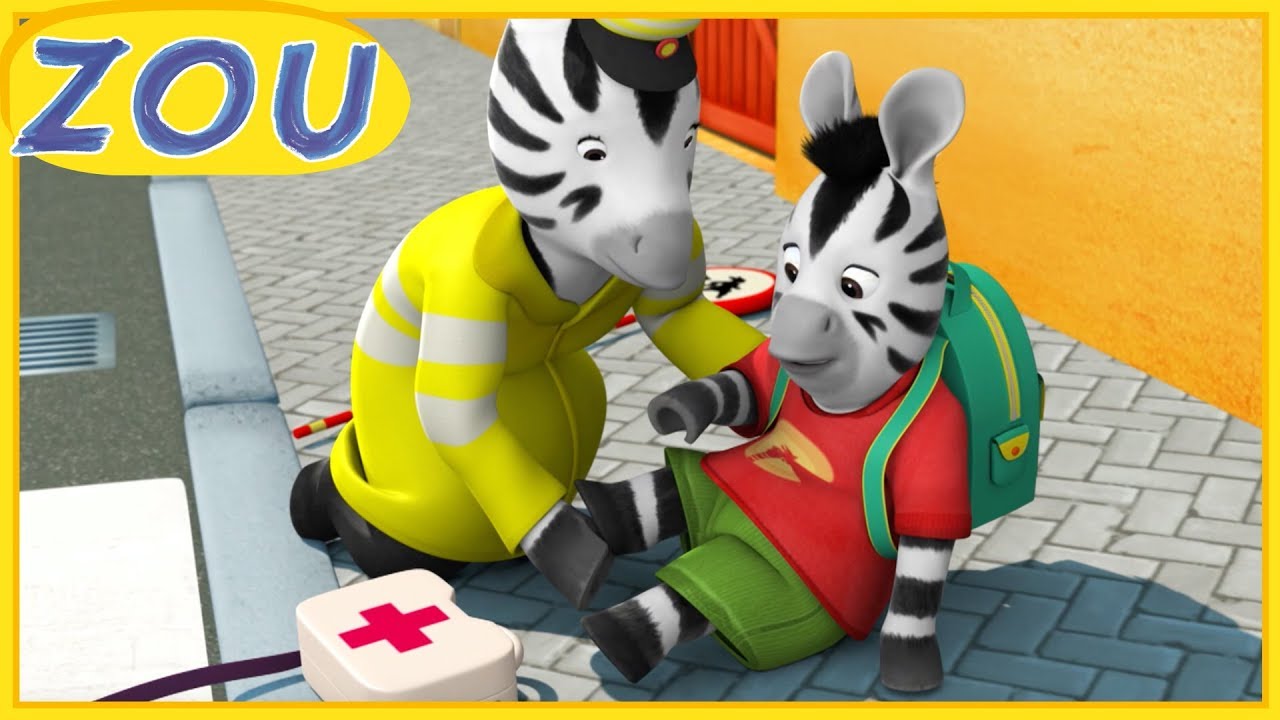 Zou the first aider ⛑️ ZOU IN ENGLISH 💊 Cartoons for kids - YouTube