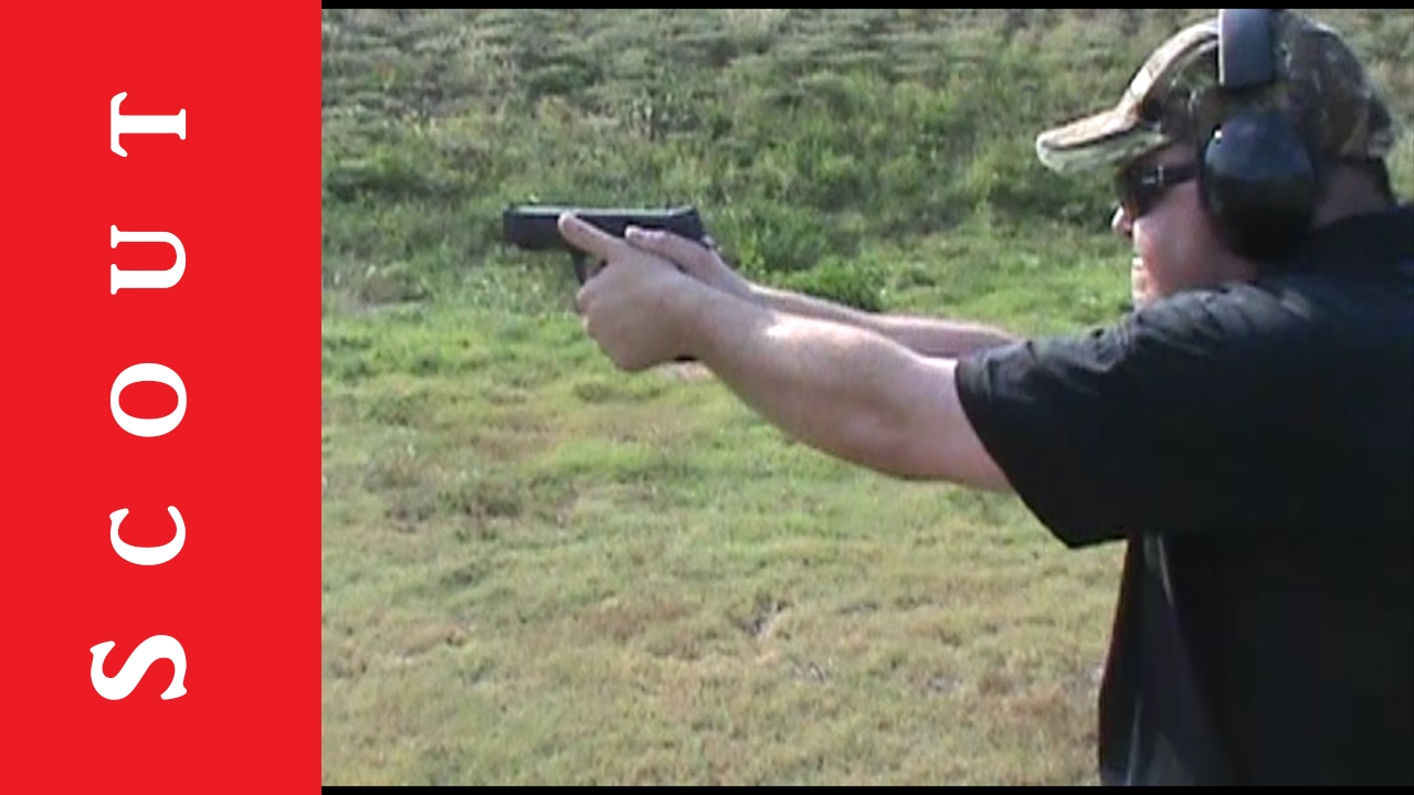 How to Shoot a Pistol - Pt 1 Grip - Scout Tactical - YouTube