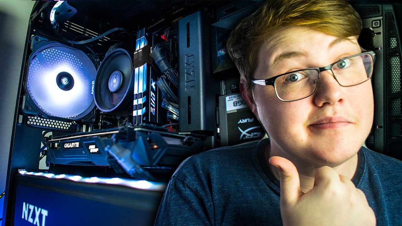 BYGGER MIN NYA LAN DATOR! - YouTube