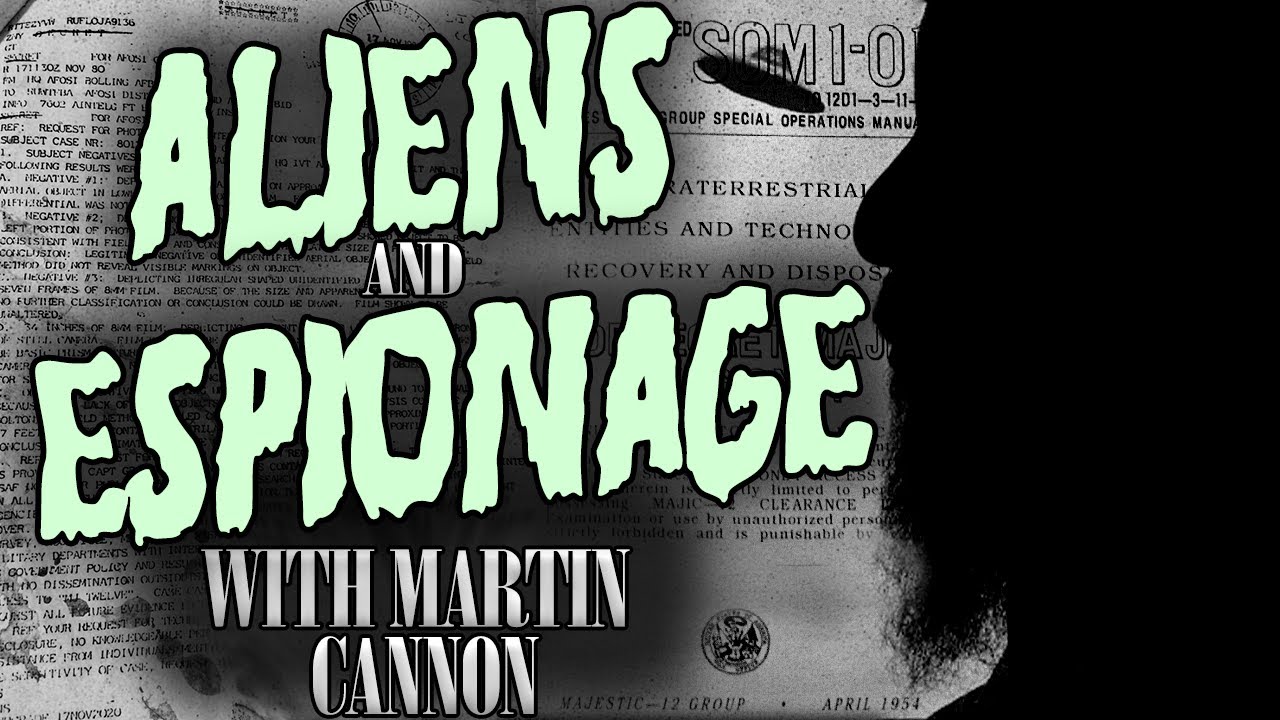 Aliens and espionage with Martin Cannon | Weird Reads with Emily Louise ...