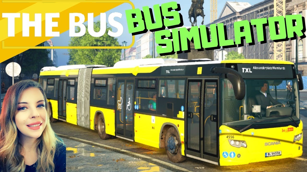 *NEW* BUS SIMULATOR - The Bus - Using My Driving Wheel - Live PC ...