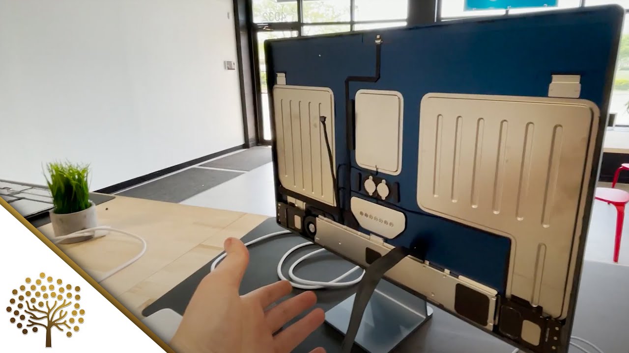 2021 24" M1 APPLE IMAC TEAR DOWN & LOOK INSIDE - YouTube