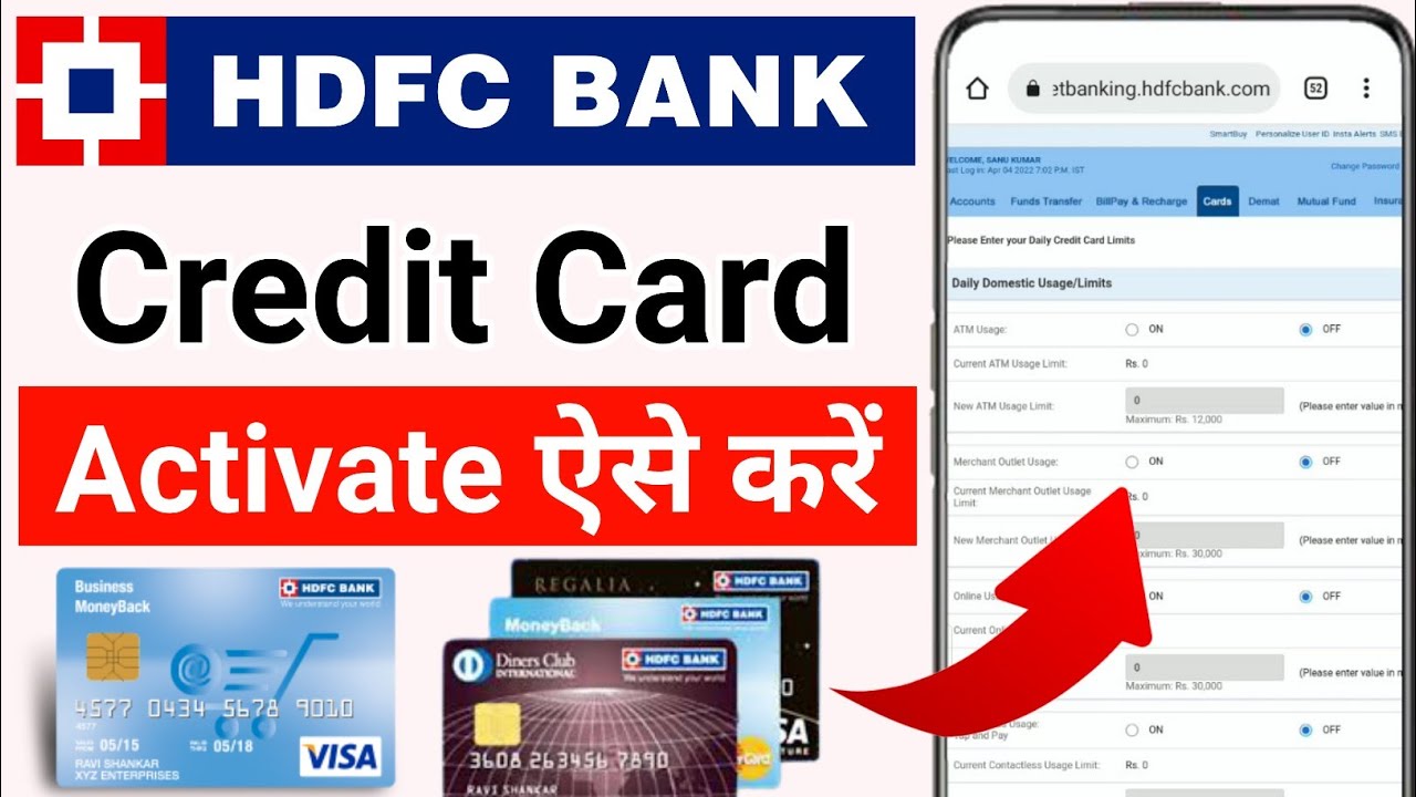 How To Activate HDFC Credit Card Online HDFC Credit Card Activation how-to-activate-hdfc-credit-card-online-hdfc-credit-card-activation