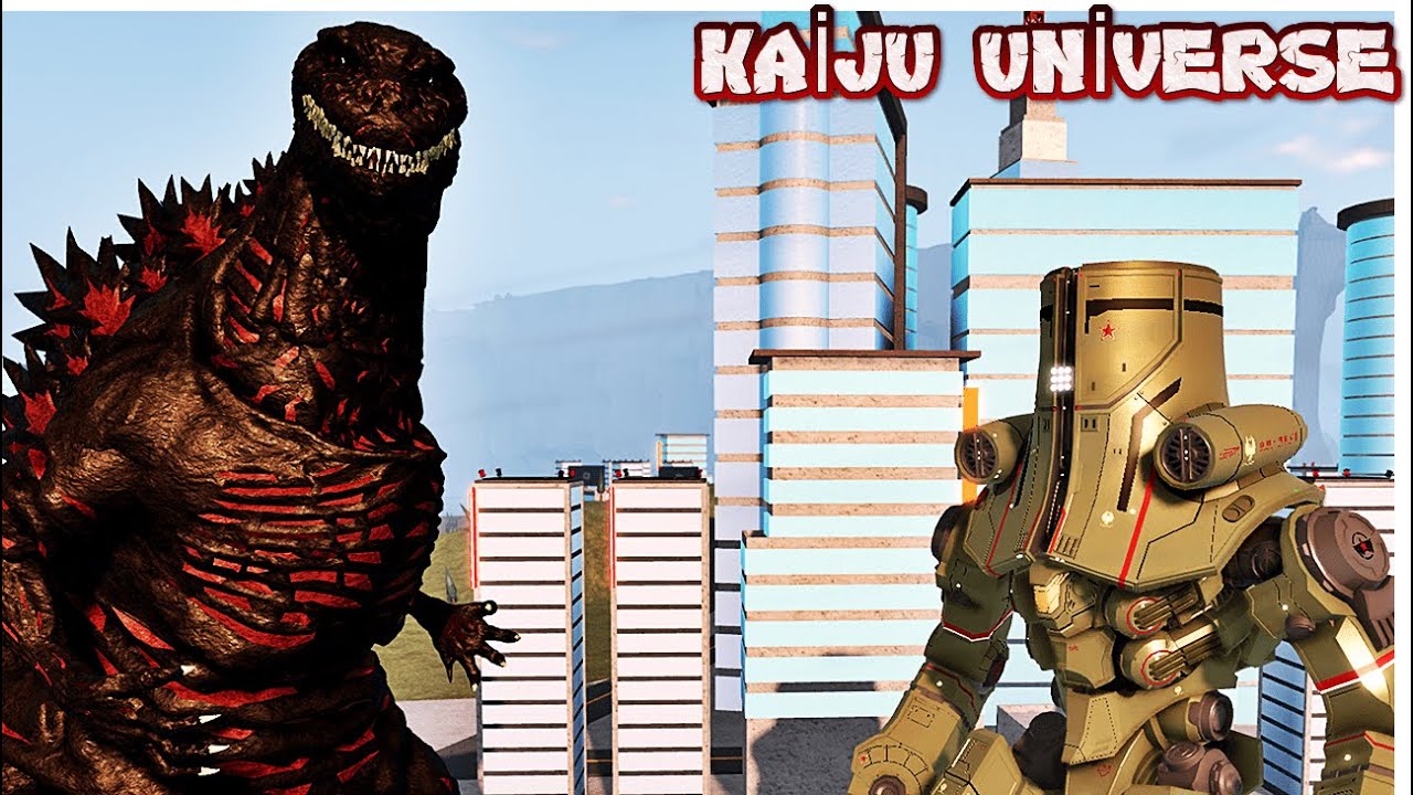 Shin Godzilla vs Cherno Alpha WAR | Kaiju Universe - YouTube