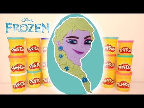 Dev Frozen Elsa Sürpriz Yumurta Açma | Play Doh Oyun Hamuru ile Frozen Dev Sürpriz Yumurta #1