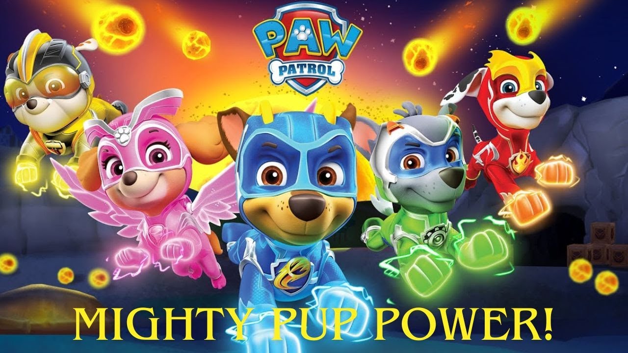 Paw Patrol Mighty Pups Power | Disney Stories for Kids Read aloud - YouTube