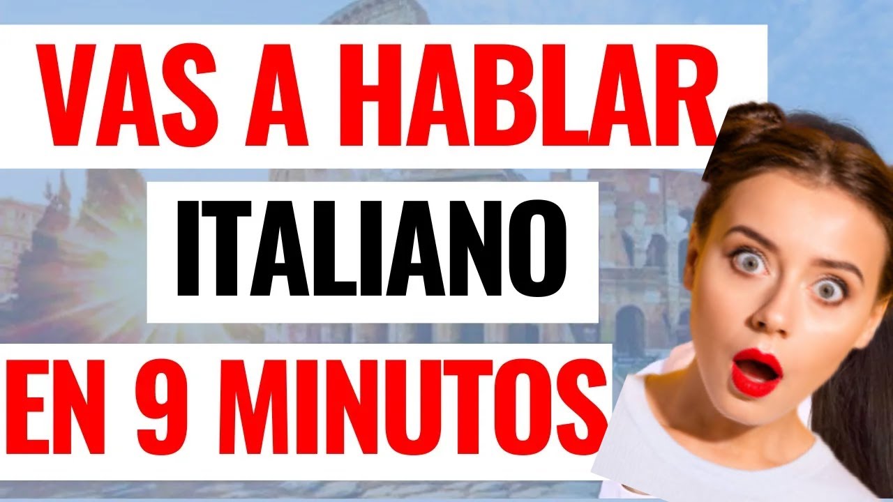 HABLA ITALIANO FACIL Y RAPIDO ¡ahora! 📙📗 - YouTube