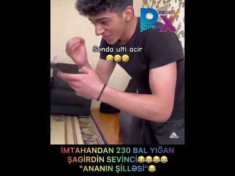 230 bal yığan şagirdin sevinci😂