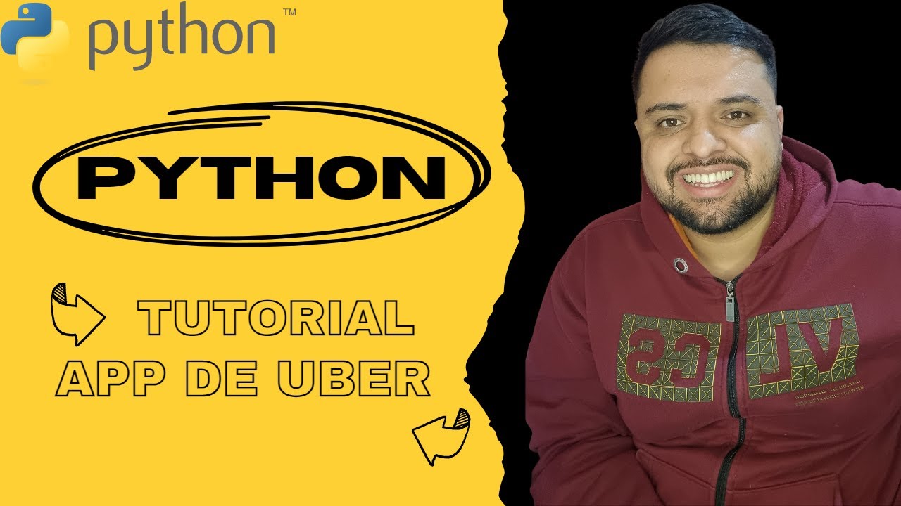 Tutorial de um sistema de aplicativo de corrida uber em Python - YouTube