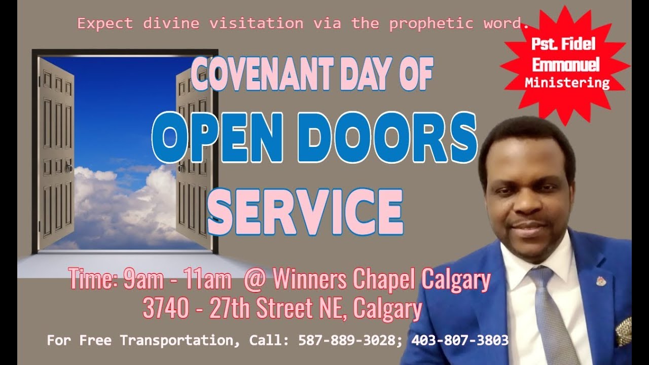 Covenant Day of Open Doors Service | Sunday February 16, 2020 - YouTube