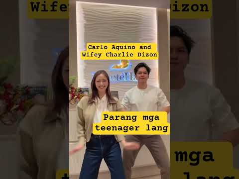 parang mga teenager lang #carloaquino #charliedizon #showbizentertainment #dance #nhensvlog #viral