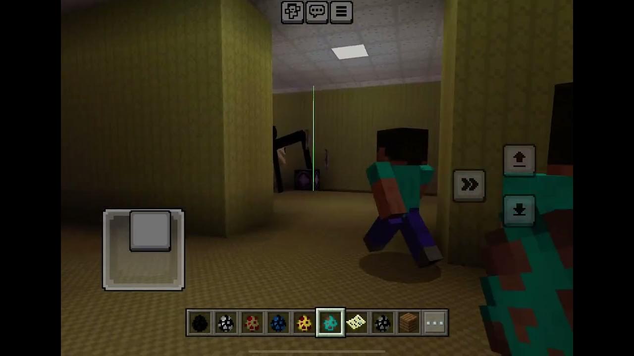Backrooms found footage Minecraft - YouTube