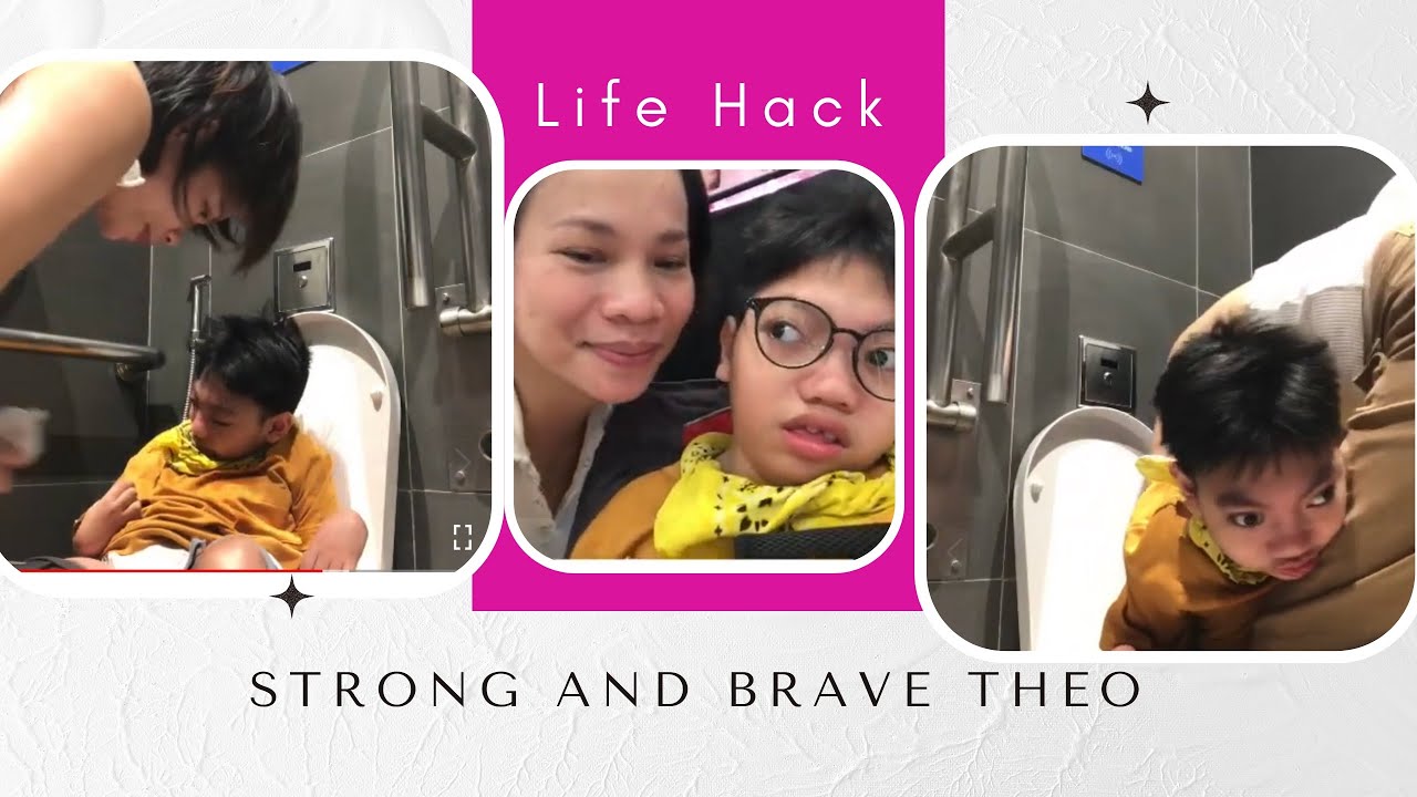 How I Manage Theo When he needs to poop using a Public CR | Life Hack ...