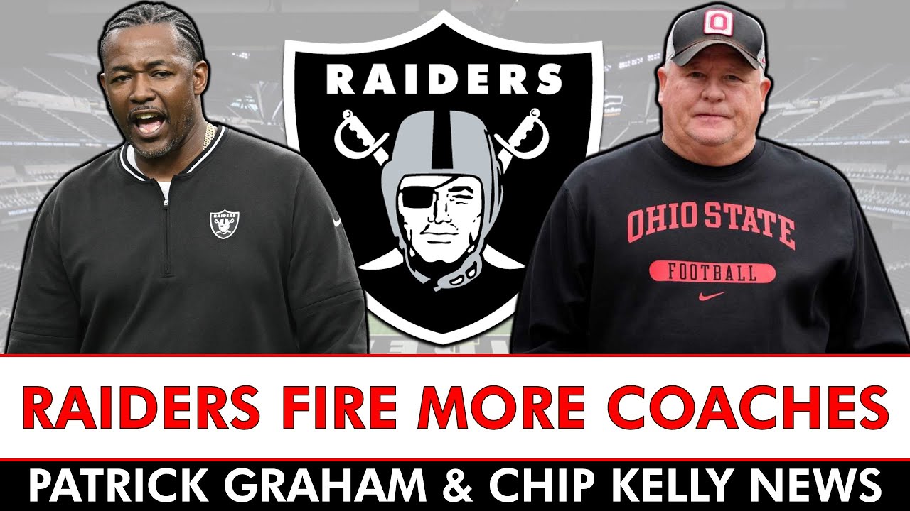 Raiders Fire More Coaches + Good News For Patrick Graham & Chip Kelly ...