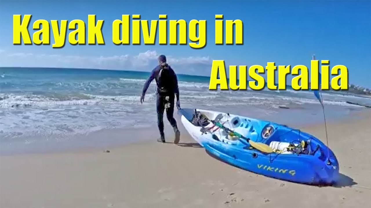 Kayak Diving in Australia off Dicky Beach Queensland #ScubaDive # ...