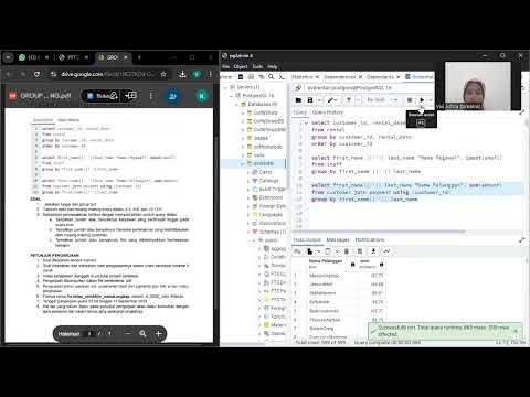 TUGAS GROUP BY DAN HAVING - YouTube