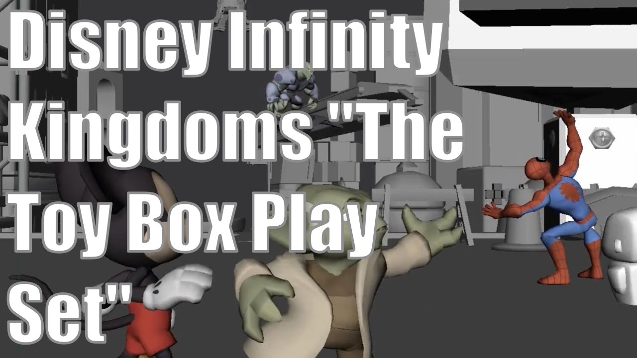 Disney Infinity Disney Infinity Kingdoms "The Toy Box Play Set" - YouTube