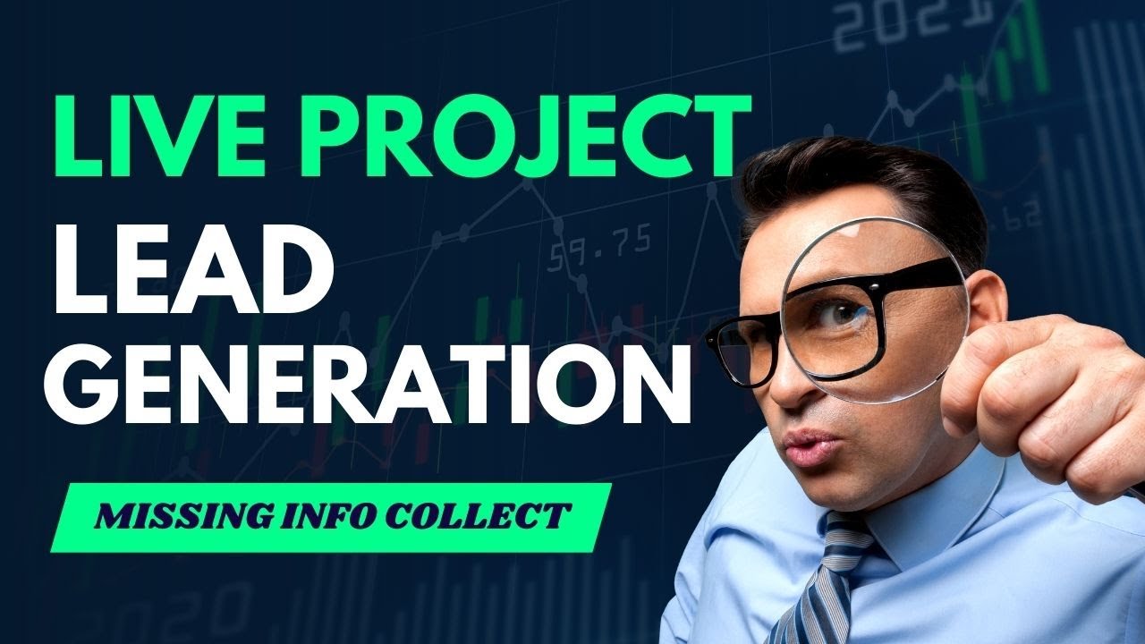 Lead Generation live project | fiverr live project | B2B Lead ...