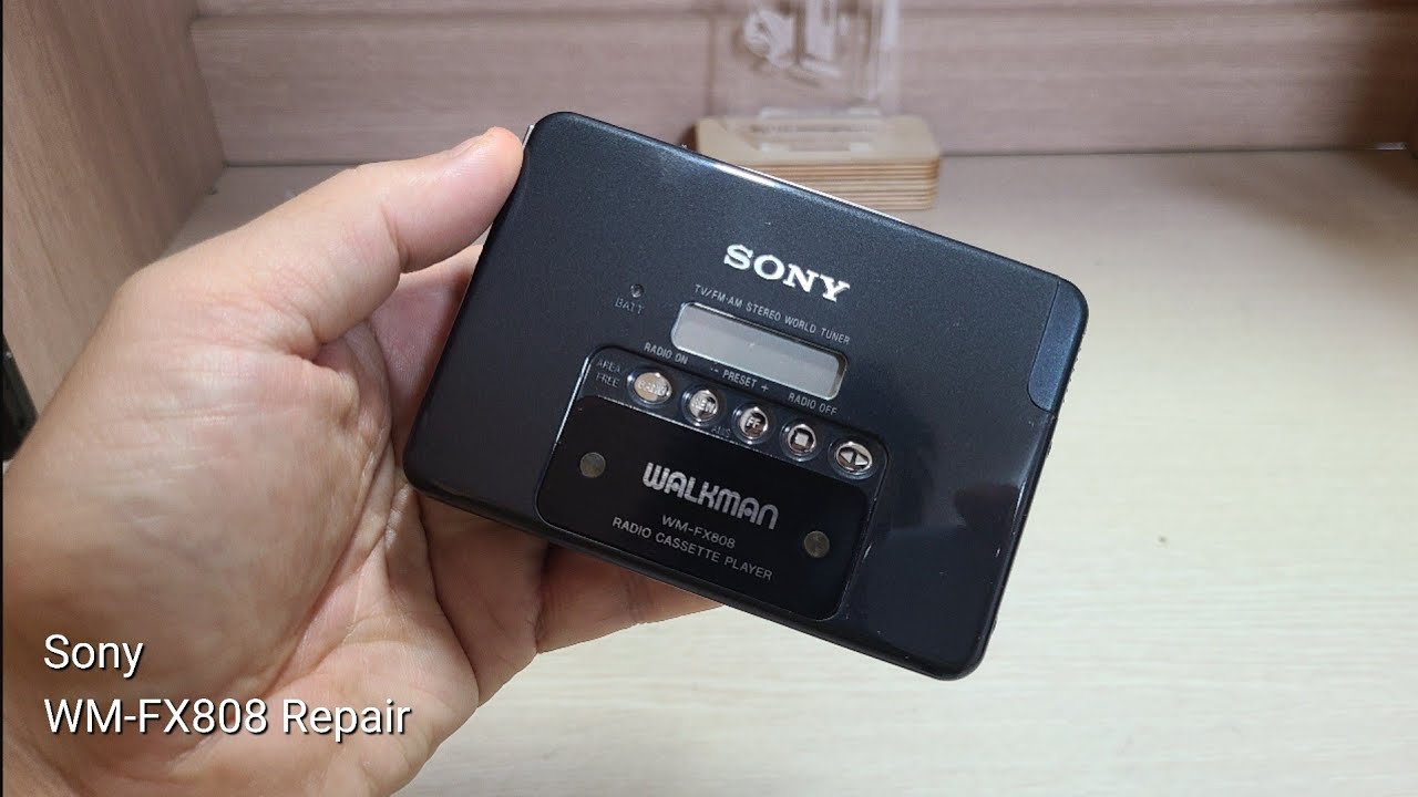 Sony WM-FX808 Repair Cassette Walkman - YouTube