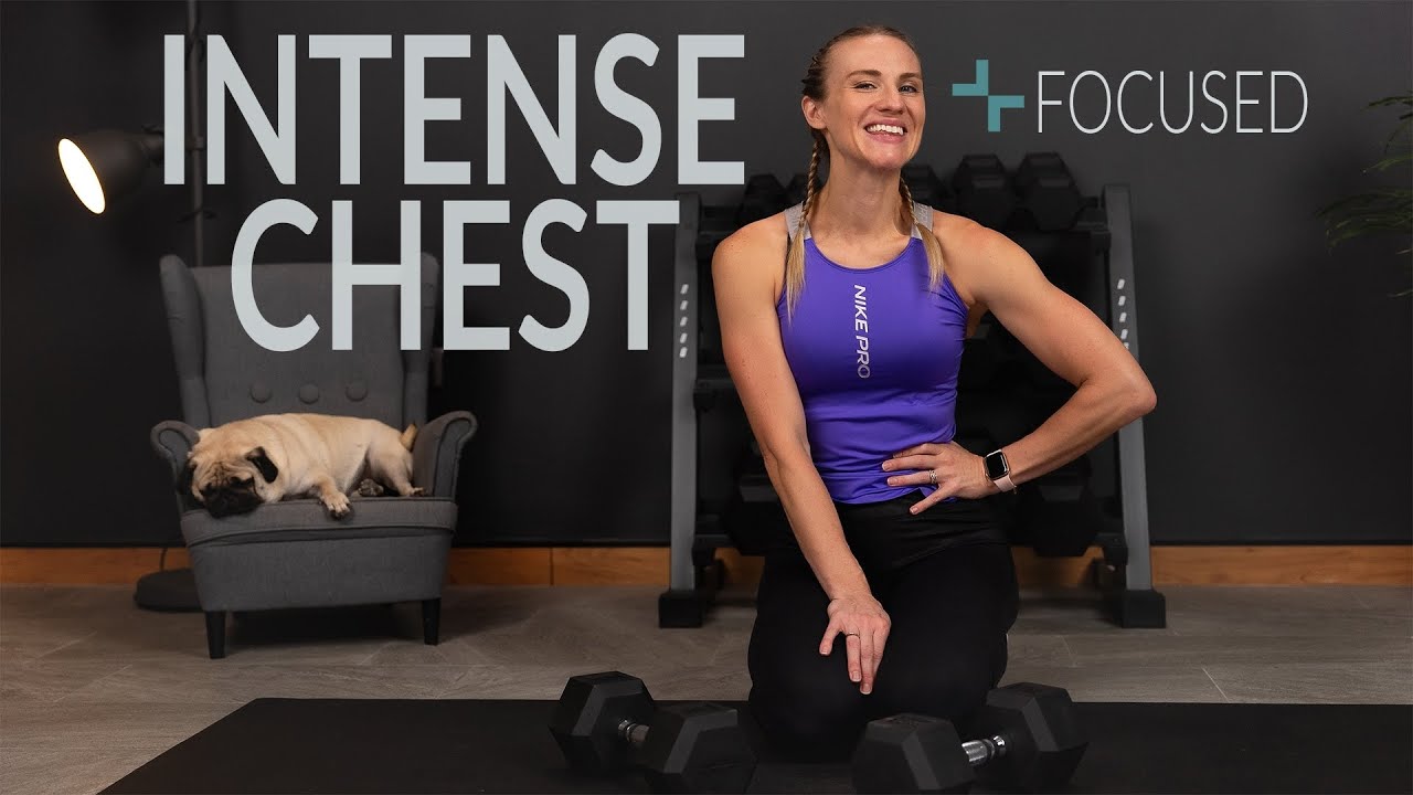 STRENGTHEN & LIFT | Chest Workout with Dumbbells at Home - YouTube