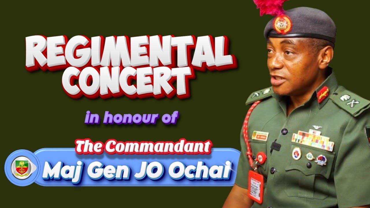 REGIMENTAL CONCERT IN HONOUR OF MAJ GEN JO OCHAI - YouTube