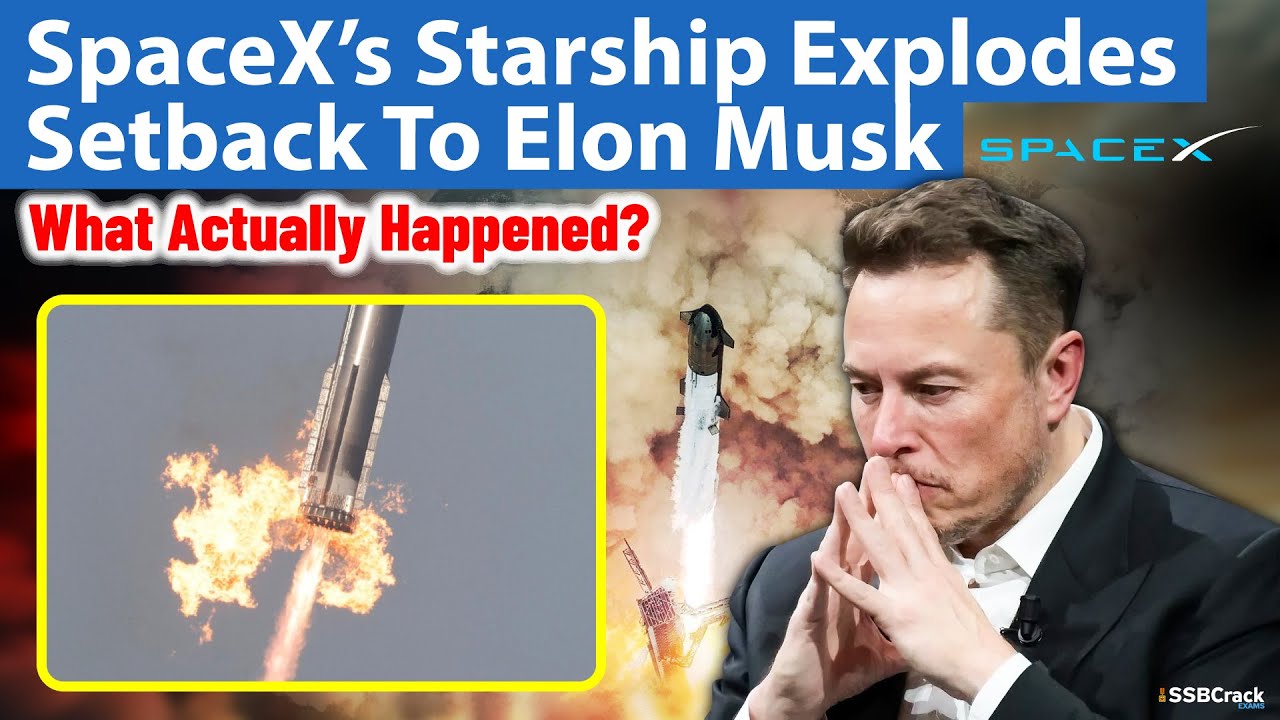 SpaceX’s Starship Explodes | Setback To Elon Musk - YouTube