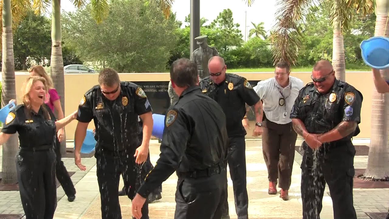 Cape Coral Police Chief, Bart Connelly, Accepts the ALS Icebucket ...