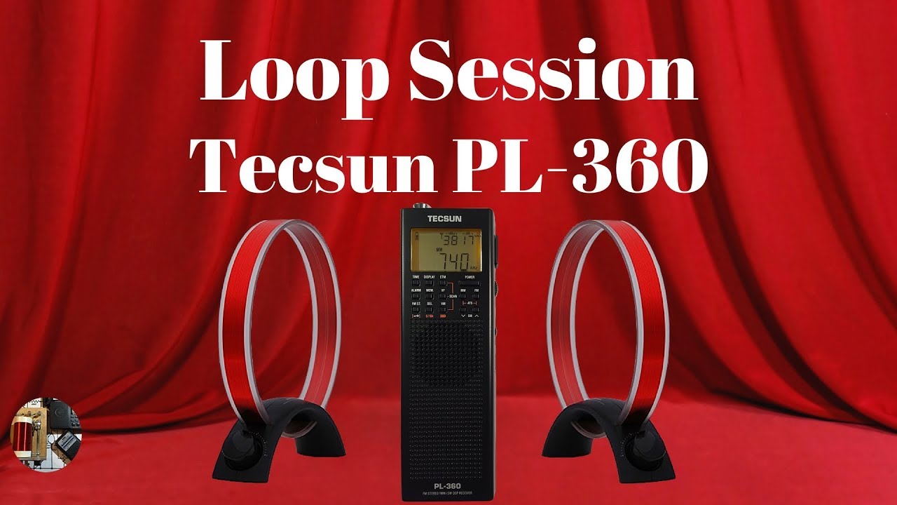 In The Loop Tecsun PL-360 AM FM Shortwave Portable Radio - YouTube