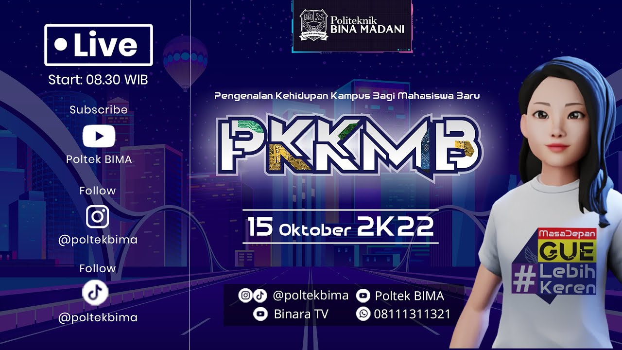 PKKMB Poltek BIMA 2022 SESI 2 - YouTube