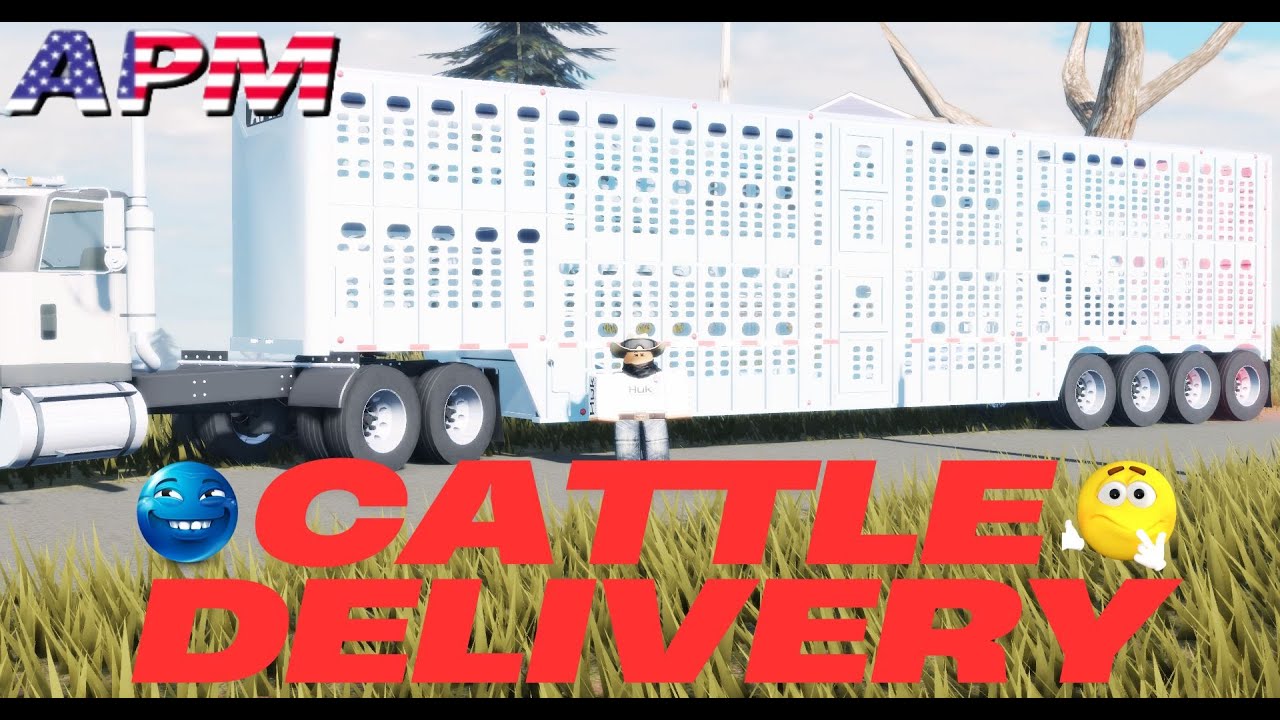 Cattle Delivery CF Trucking | American Plains Mudding - YouTube
