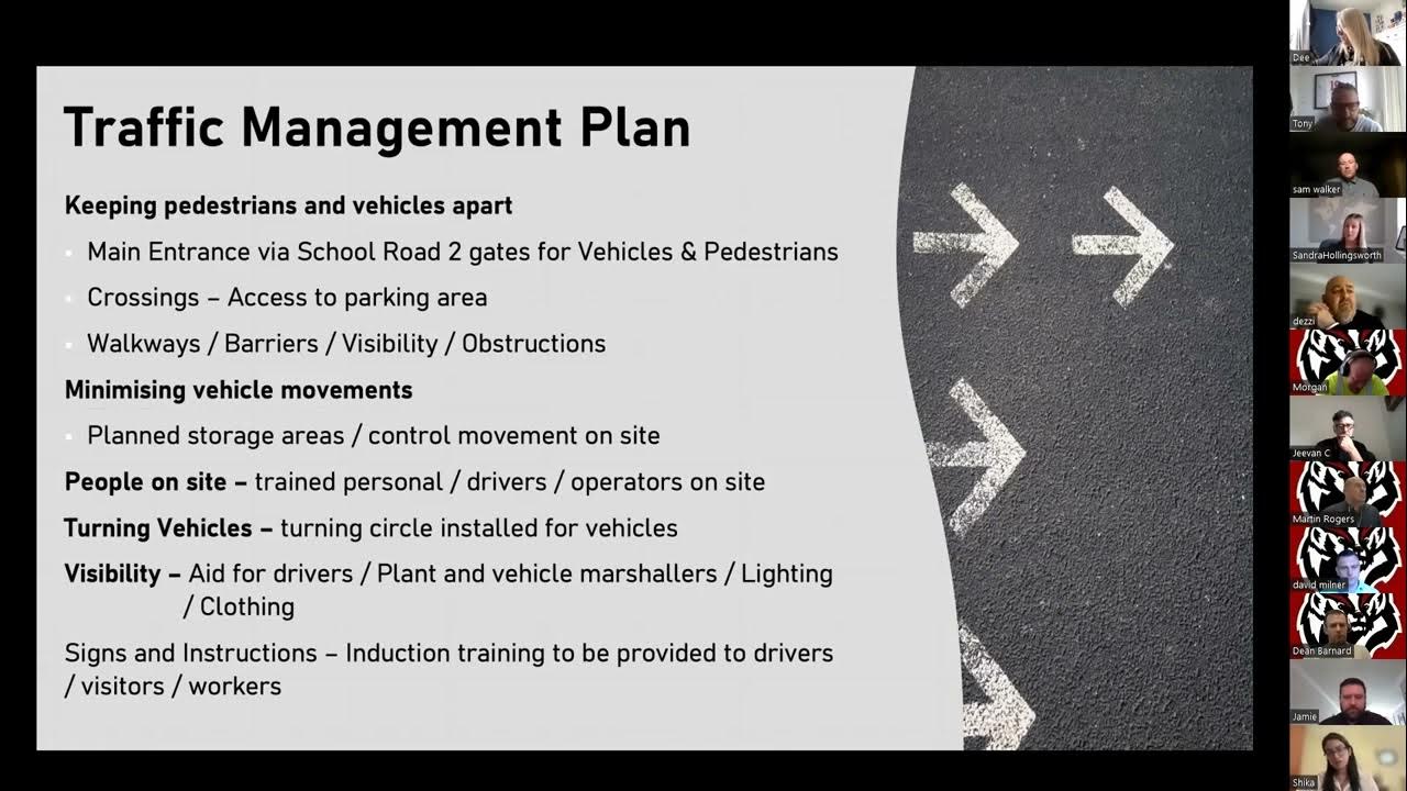 24/3/23 Team 1 SMSTS site set up - YouTube