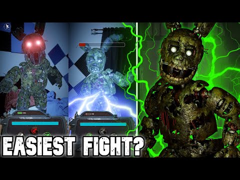 HOW TO DESTROY SPRINGTRAP EASILY (Cheese Strategy) | FNaF AR Guide ...