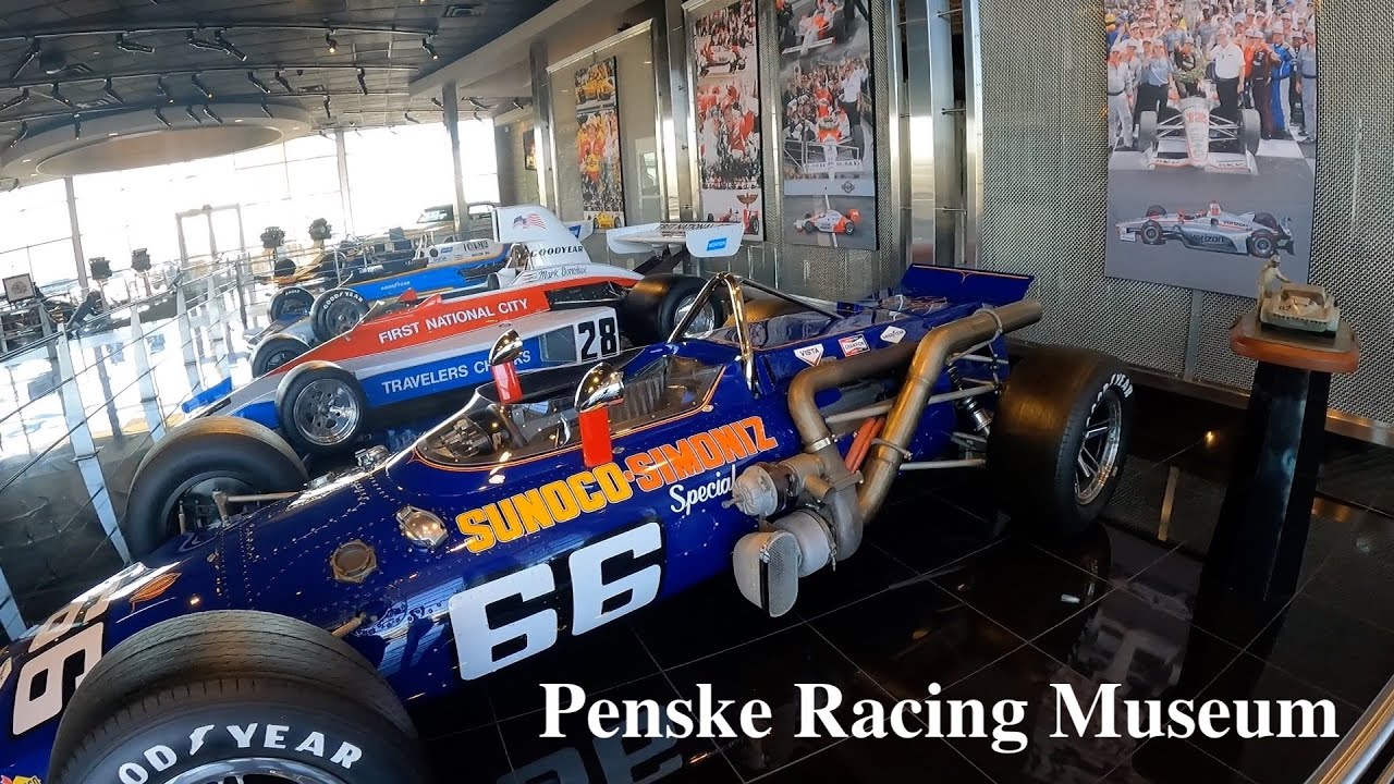 Penske Racing Museum - YouTube