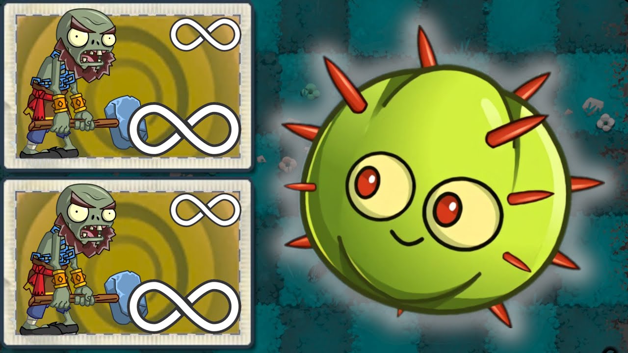 PvZ 2 – 5 MAX Level Hammer Zombies vs All Plants | Veram - YouTube