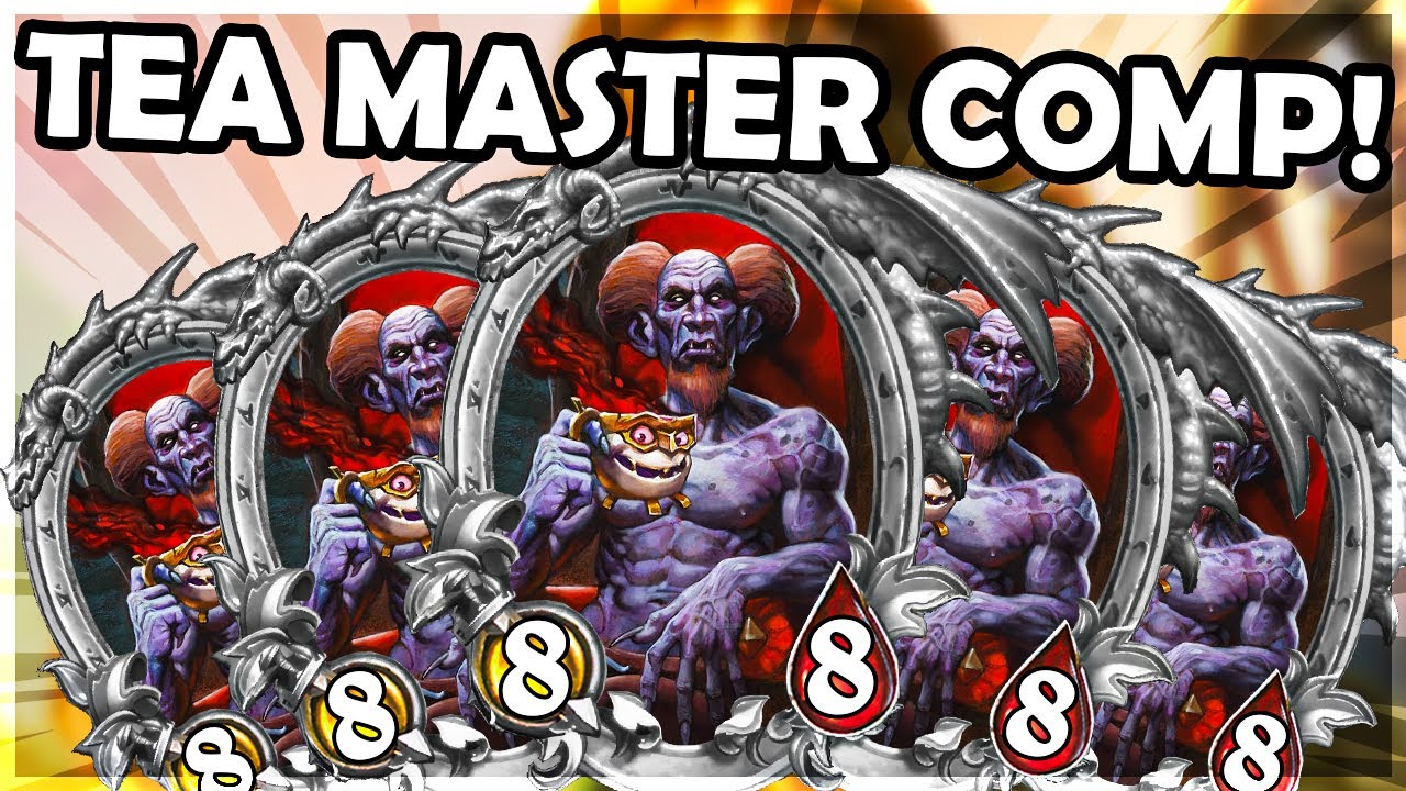 HUGE STATS With Tea Master Theotar?! | Hearthstone Battlegrounds - YouTube